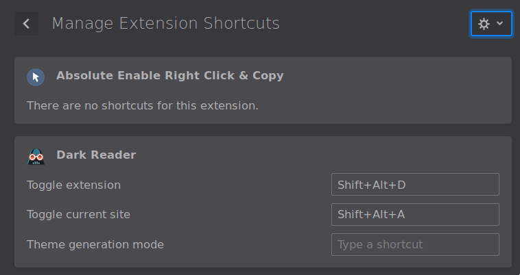 Allow custom keys for toggling vimium on firefox's addons page · Issue #3316 · philc/vimium · GitHub