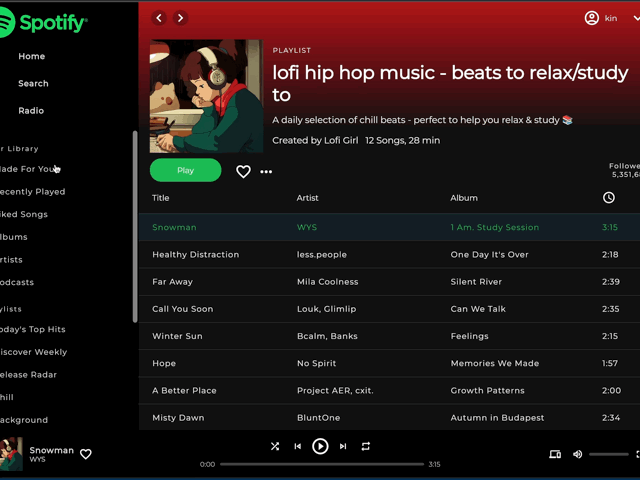 Github Jinyongnan810 Flutter Spotify Clone