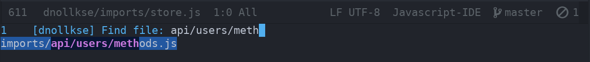 Fuzzy search for projectile find file · Issue #1552 · doomemacs/doomemacs · GitHub