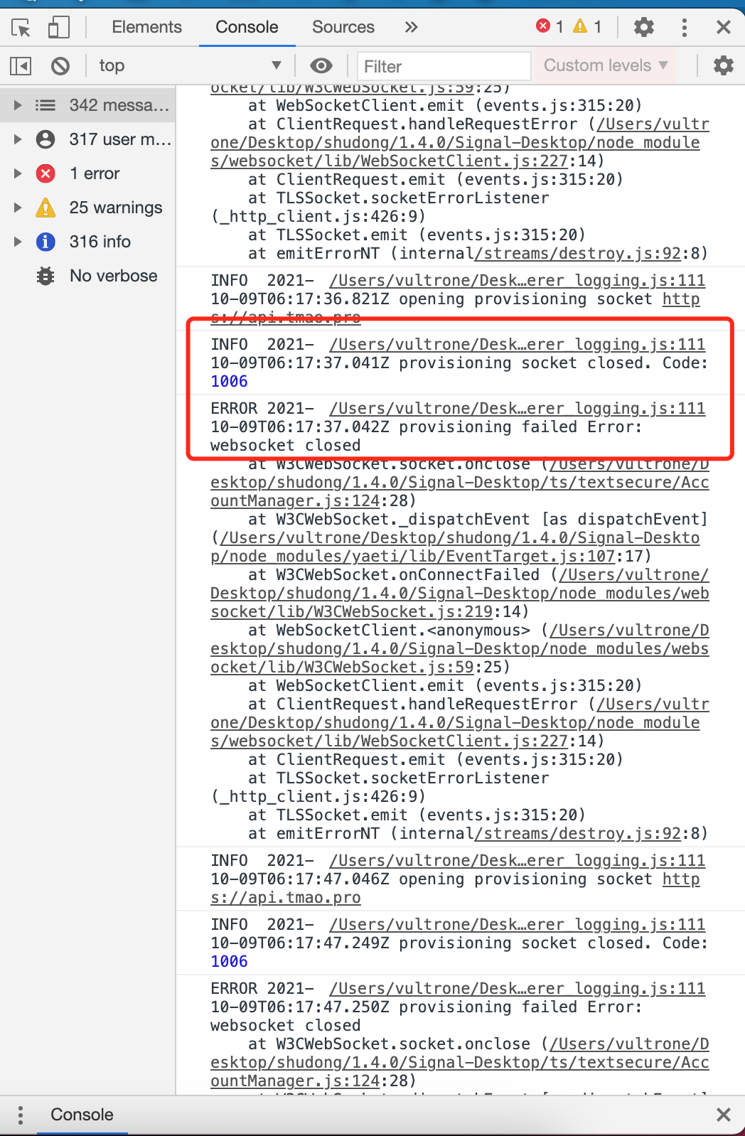 websocket close · Issue #5566 · signalapp/Signal-Desktop · GitHub