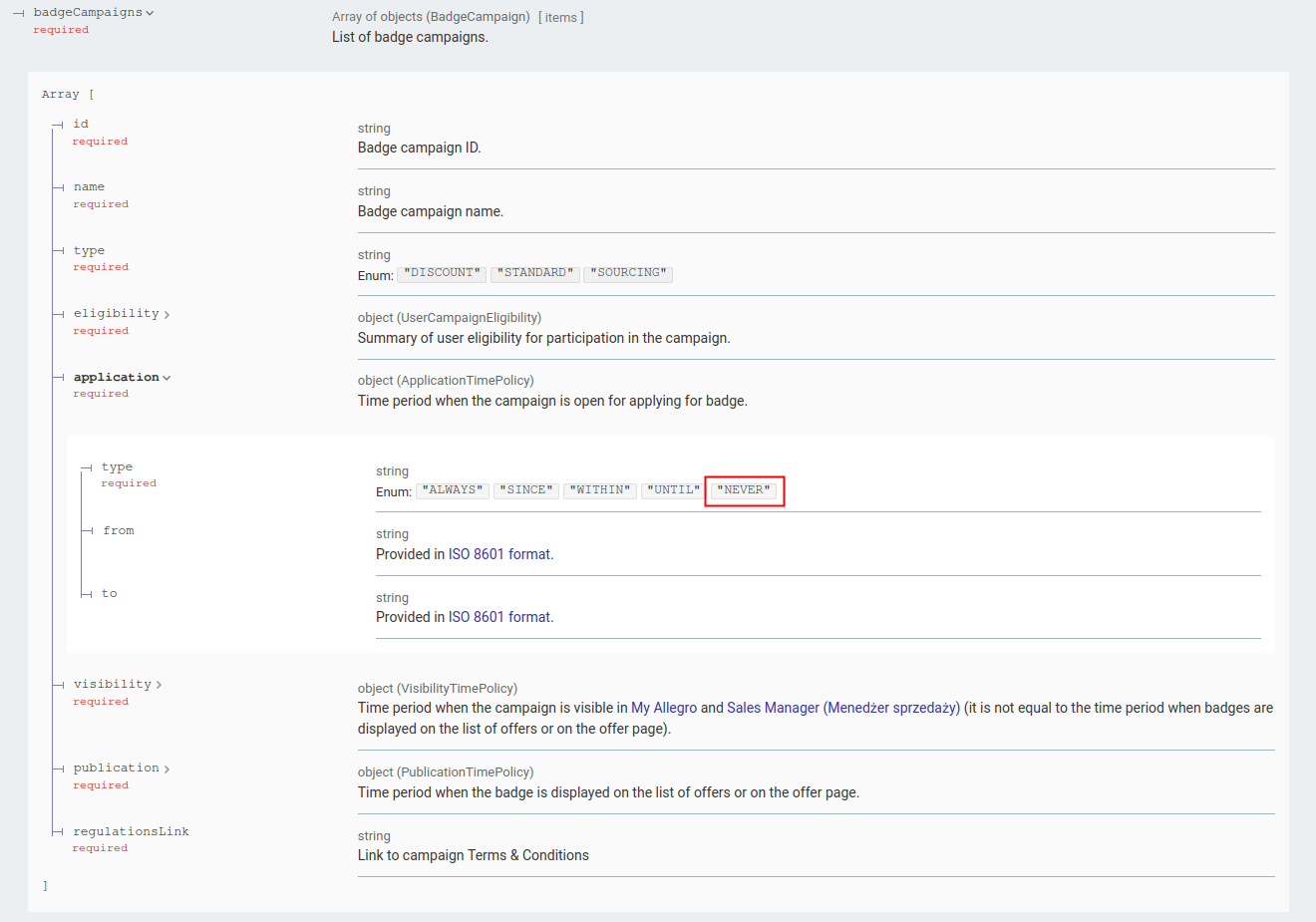 Badges - aukcja jest w Allegro Prices CZ mimo, że nie jest · Issue #7368 · allegro/allegro-api ...