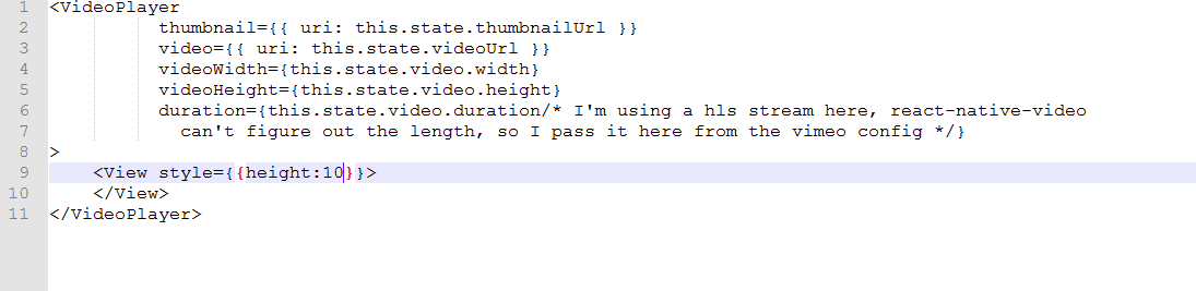 com.brentvatne.react.ReactVideoView cannot be cast to android.view.ViewGroup · Issue #866 ...