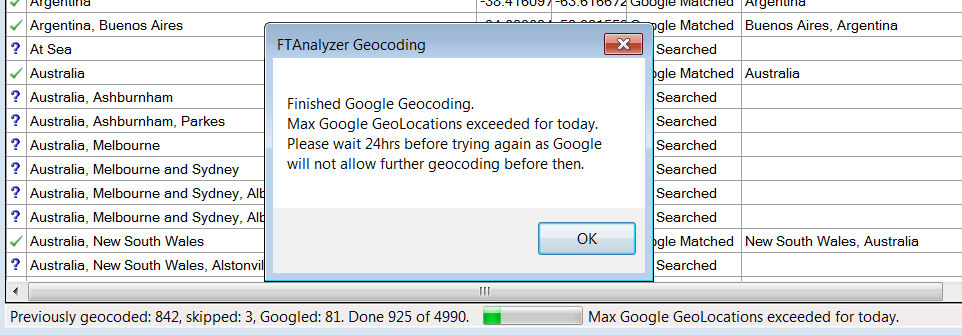 Run Google Geocoder to find Locations · Issue #29 · ShammyLevva ...