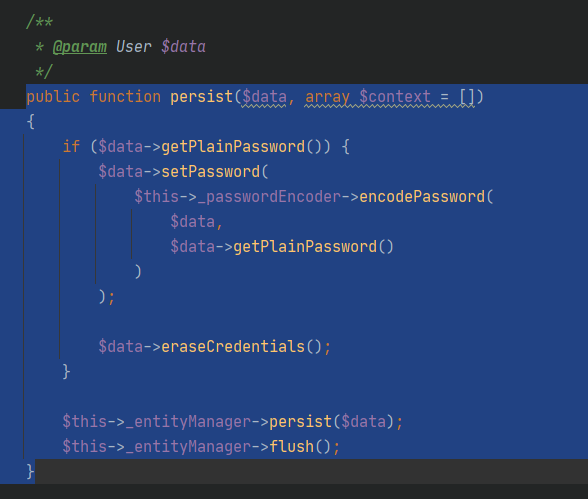 problem with persisting password · Issue #1913 · api-platform/api-platform · GitHub