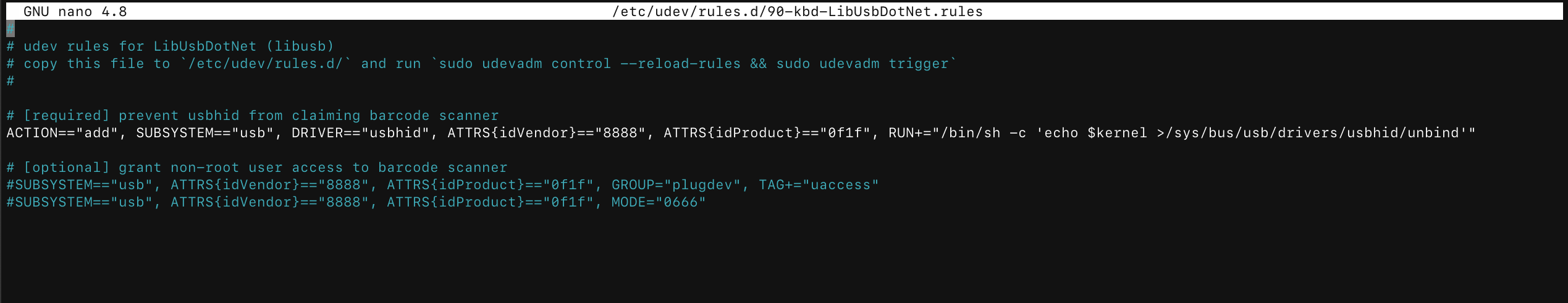 GetDescriptor Failed on pi 4 · Issue #146 · LibUsbDotNet/LibUsbDotNet · GitHub