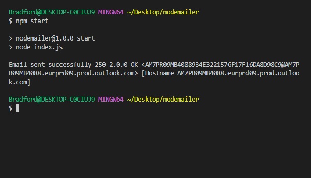 GitHub - deviator53/nodemailer_task: Zuri task to create a new NodeJs app to send an automated ...