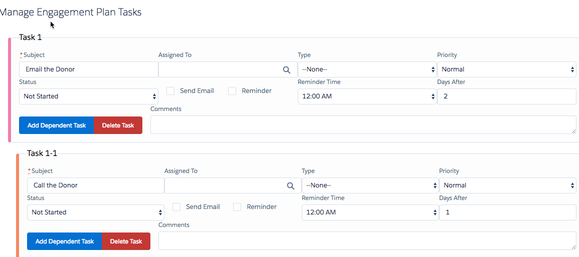 Engagement Plans: Updating Parent Task Due Date Should Update Child ...