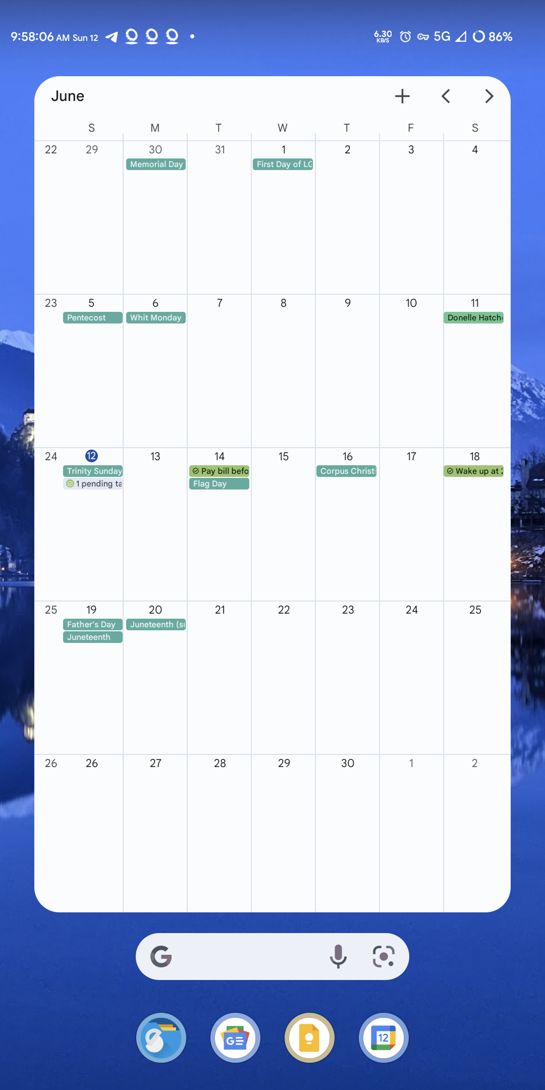 [BUG] Interacting with certain widgets causes Lawnchair to crash ...