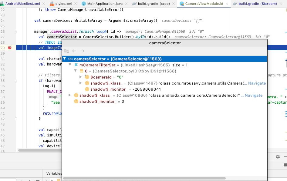 Support for legacy Camera1 devices · Issue #127 · mrousavy/react-native-vision-camera · GitHub