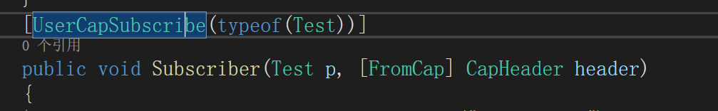 Use typed const paramter to consume instead of use string · Issue #1401 · dotnetcore/CAP · GitHub