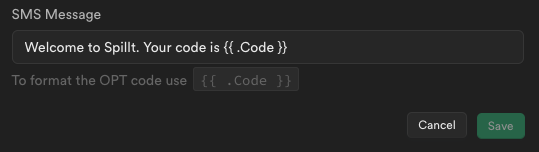 allow custom SMS OTP messages from client · supabase · Discussion #10873 · GitHub