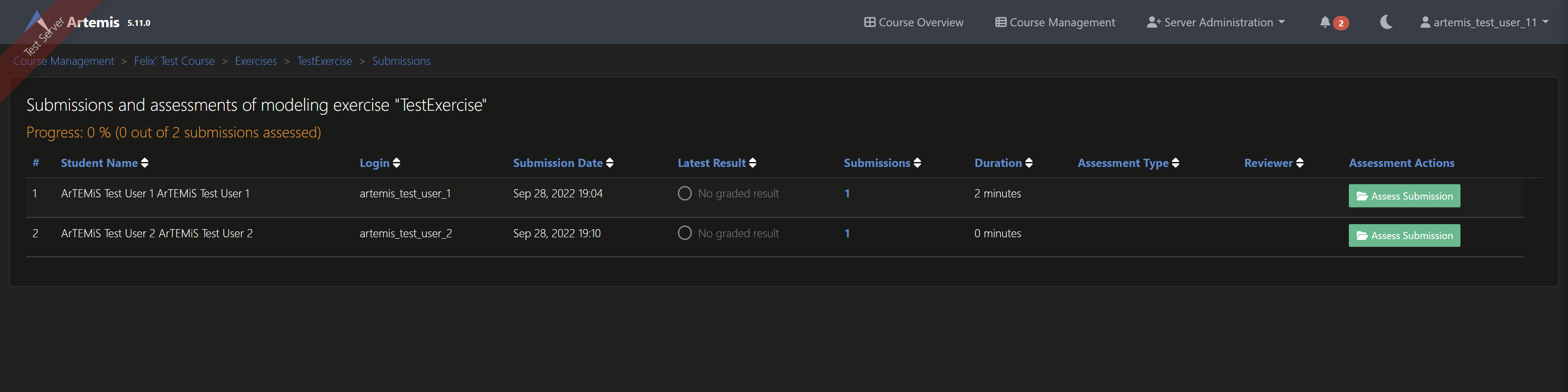 Cannot import student submission as example submission · Issue #5688 · ls1intum/Artemis · GitHub