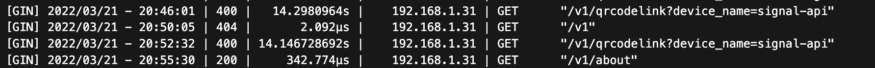 Couldn't create QR code: no data to encode · Issue #231 · bbernhard/signal-cli-rest-api · GitHub