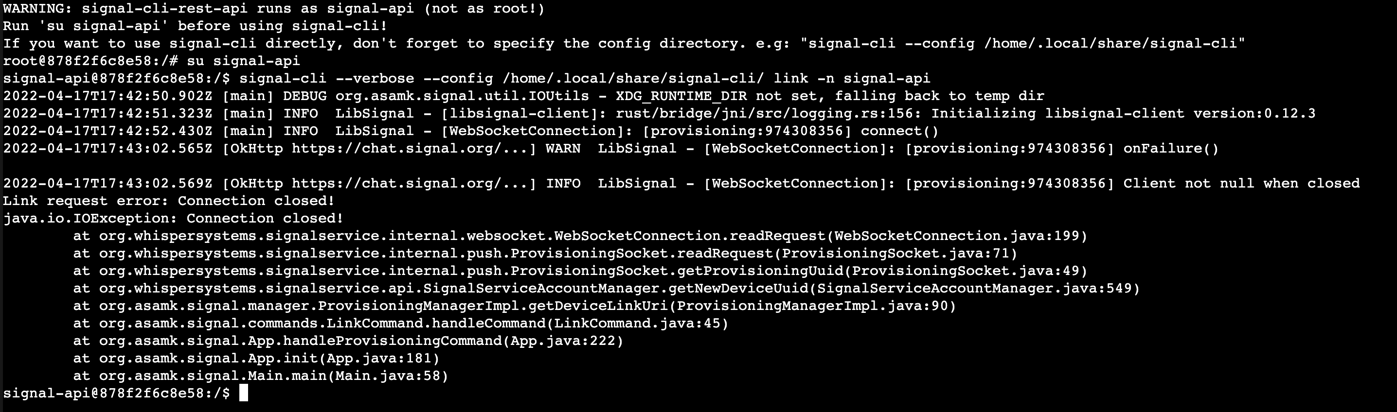 Couldn T Create Qr Code No Data To Encode · Issue 231 · Bbernhard Signal Cli Rest Api · Github