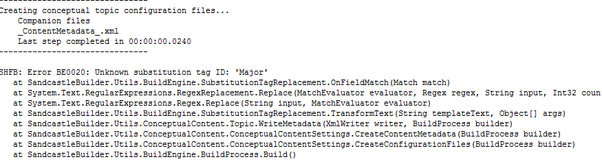 Adding Conceptual Content · Issue #485 · EWSoftware/SHFB · GitHub