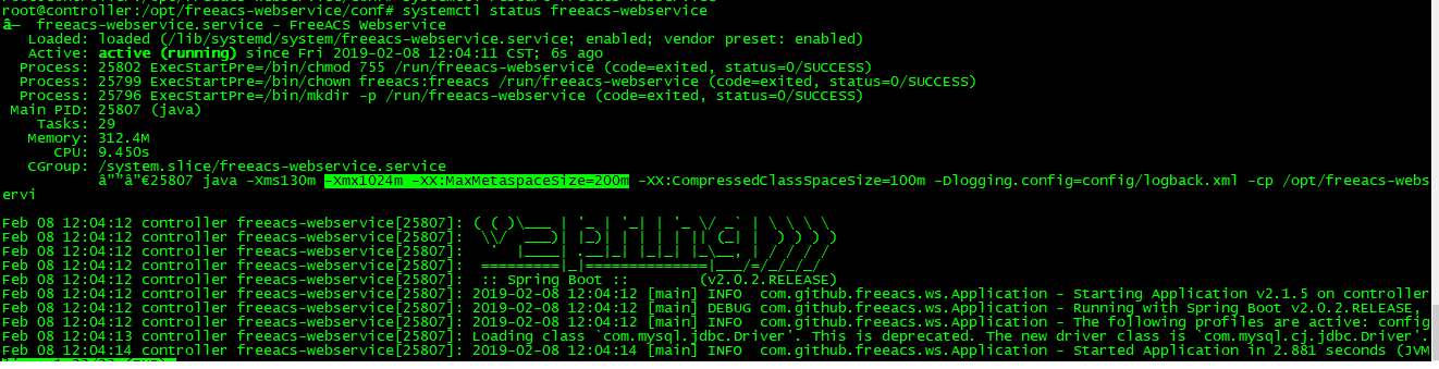 [all] java.lang.OutOfMemoryError: Metaspace ---->WebService · Issue #287 · freeacs/freeacs · GitHub