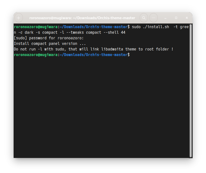 Gnome 44 and GKT4 title bars and gnome shell doesn't look like suppose ...