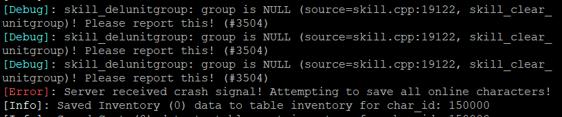 Map crash after latest commit cf7923a · Issue #6220 · rathena/rathena ...
