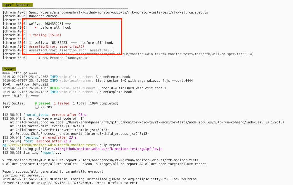 beforeAll and afterAll (mocha + chai) failures are not captured in report · Issue #3517 ...
