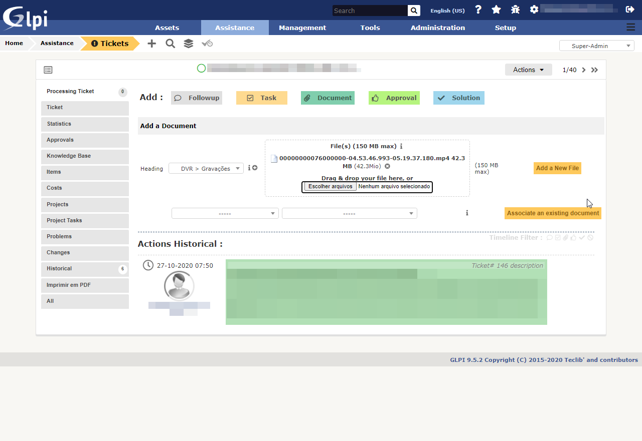 GLPI does not shown an error message when upload fails (POST_MAX_SIZE PHP directive) · Issue ...