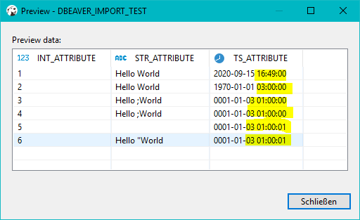 MS SQL Server 2014: CSV import - timestamp values are shifted · Issue ...