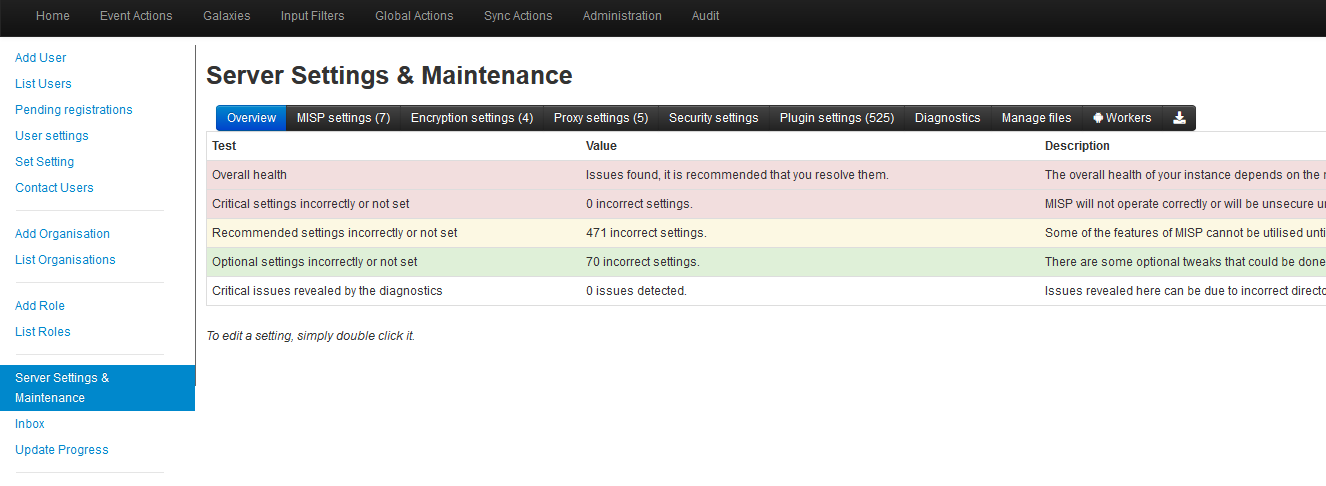 Problem With Misp Update · Issue 6215 · Misp Misp · Github
