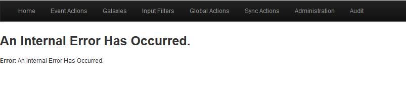 Problem with MISP update · Issue #6215 · MISP/MISP · GitHub