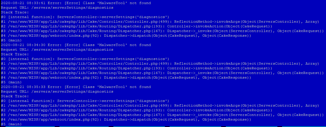 Problem with MISP update · Issue #6215 · MISP/MISP · GitHub