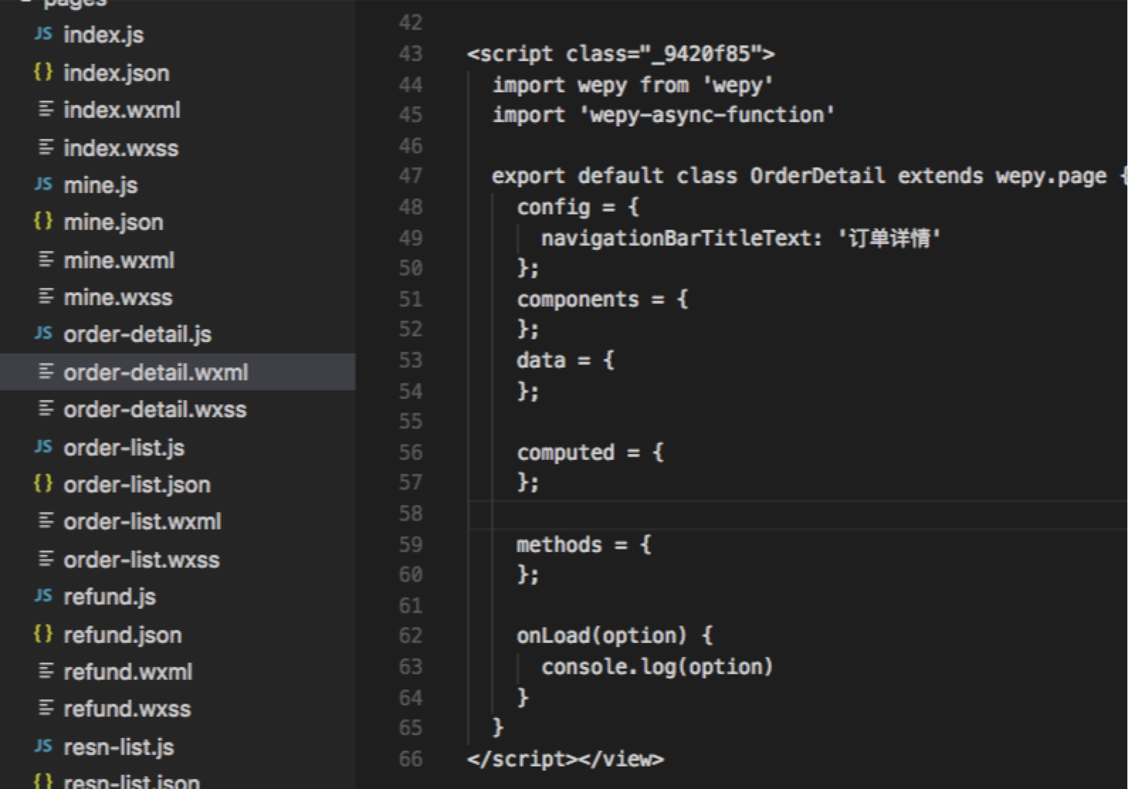 wepy build --watch 热更新问题 · Issue #541 · Tencent/wepy · GitHub