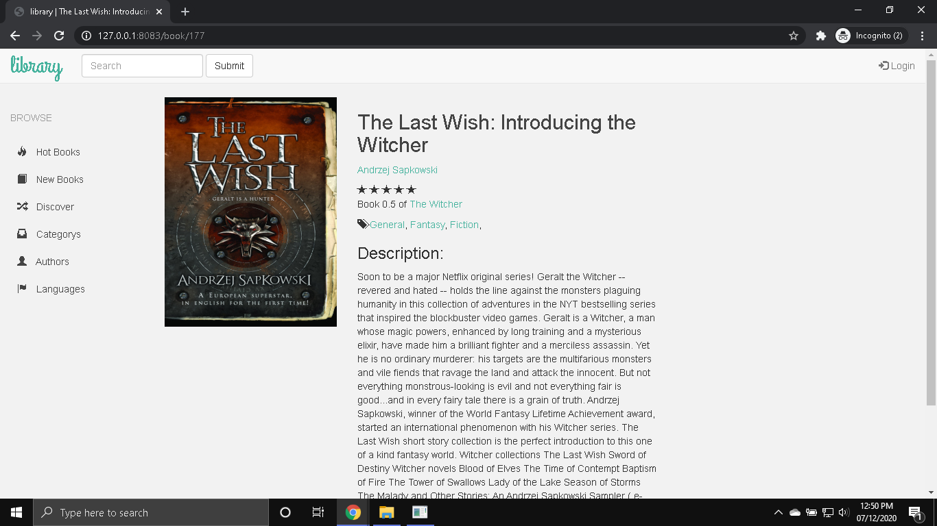 Option to open books in a new page instead of loading a java script pop ...