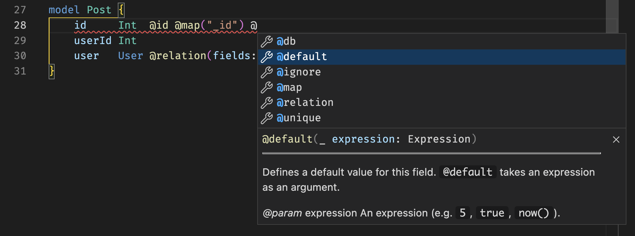 Epic Auto Complete Context Parity · Issue 1311 · Prisma Language Tools · Github