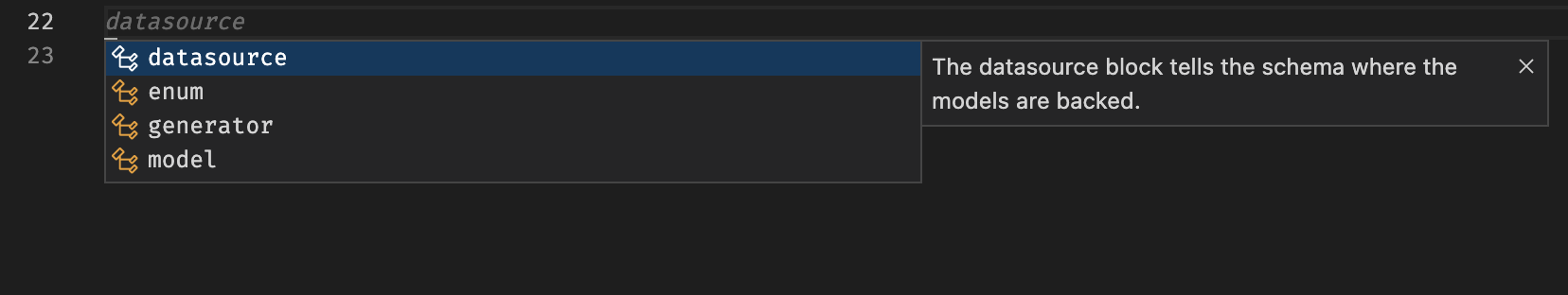 Completions: using `experimentalFeatures` as opposed to `previewFeatures` breaks `view` block ...