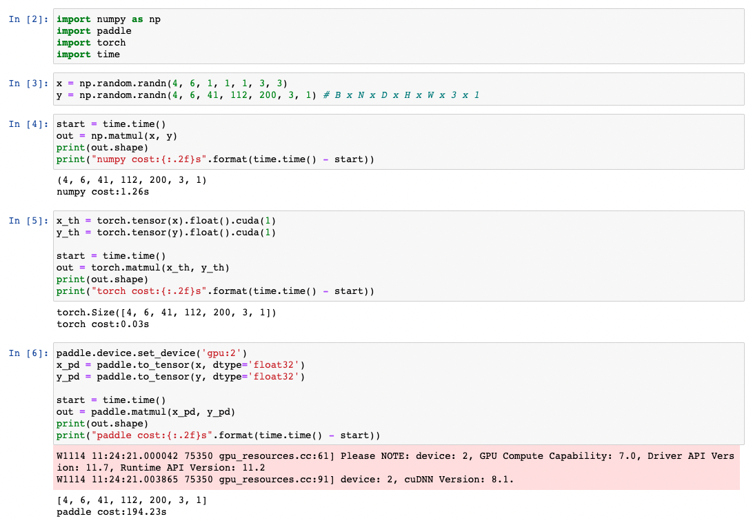 Matmul Operator Is Much Much Slower Than Torch And Numpy · Issue 47982 · Paddlepaddlepaddle