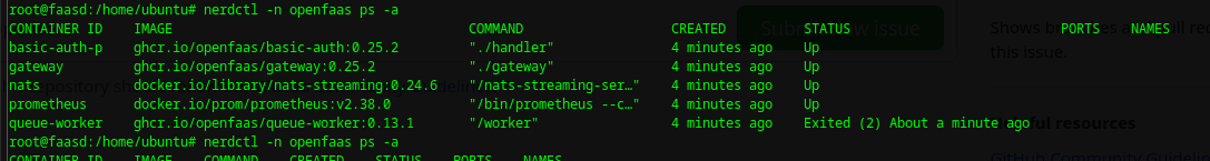 Queue Worker stops to work · Issue #312 · openfaas/faasd · GitHub