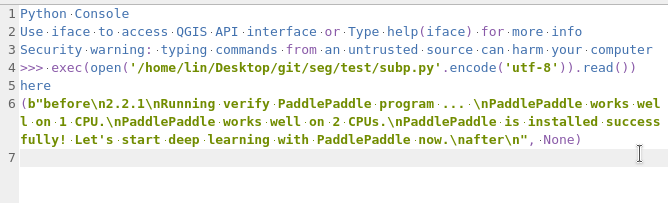 Ubuntu下QGIS的Python环境使用PaddlePaddle报错 · Issue #38268 · PaddlePaddle/Paddle · GitHub
