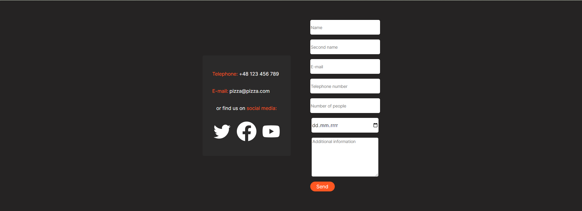 GitHub - Mat05usz/Pizzeria-frontend-react