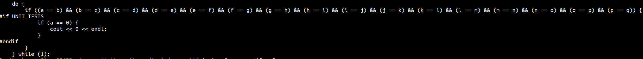 nl_squeeze_ifdef and nl_squeeze_ifdef_top_level not working when file contains statements (e.g ...