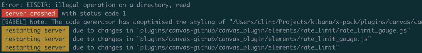 Canvas Plugins Elements In Subdirectories Crash Server · Issue 26454 · Elastickibana · Github