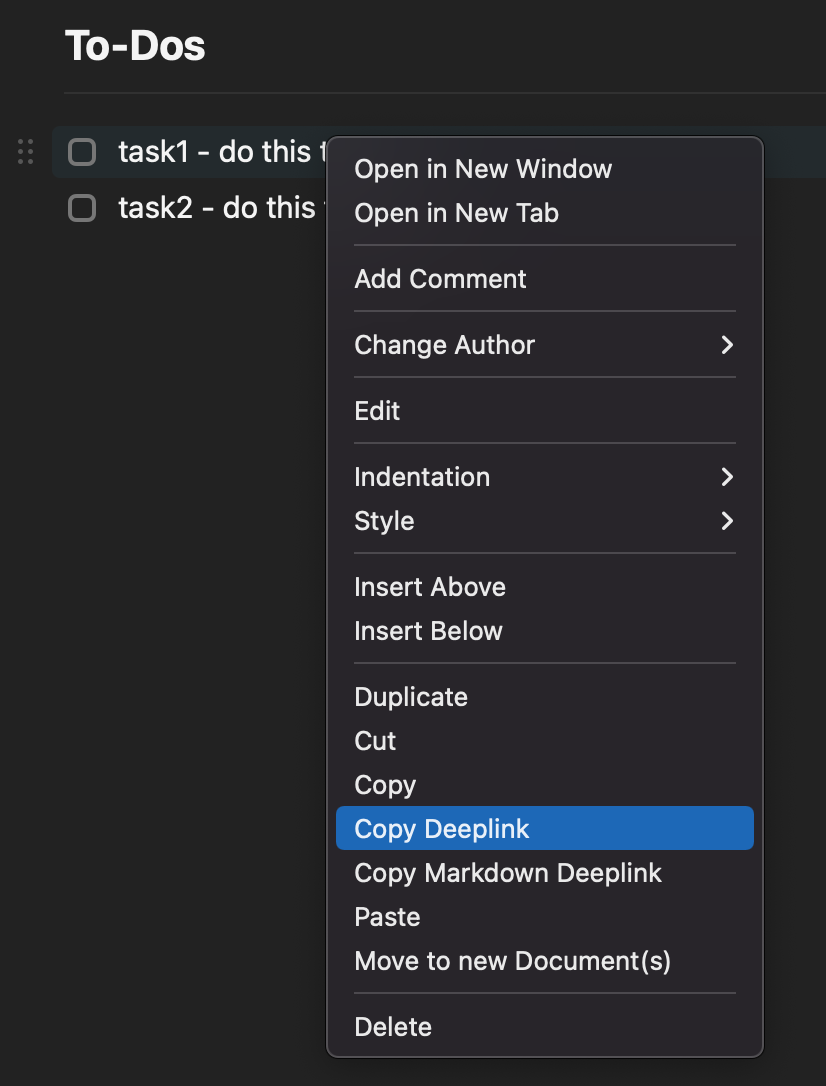 Feature Request: Add Craft block's deeplink to the target (OmniFocus) description · Issue #2 ...