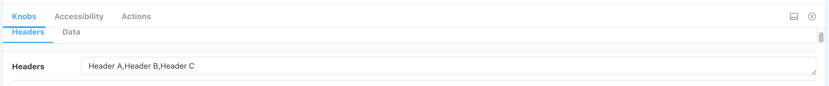 [Addon: Knobs] - Knob categories displaying unnecessary vertical scroll bar · Issue #5957 ...