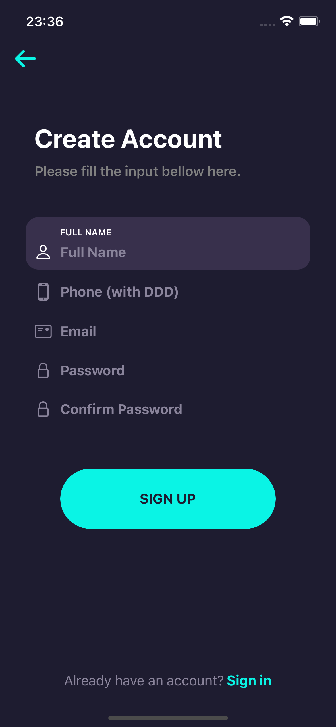 GitHub - All3yp/SignScreenChallenge