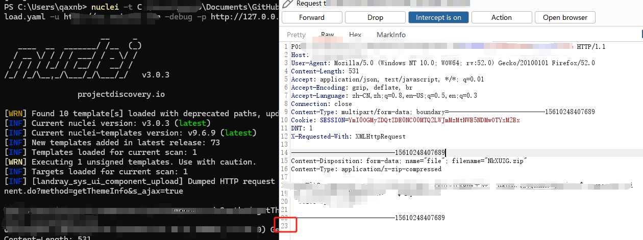 [BUG] when sending the request nuclei sends a blank line · Issue #4381 · projectdiscovery/nuclei ...