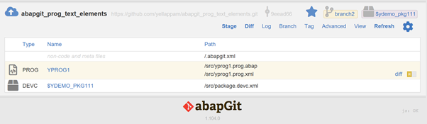 PROG: Program and text elements failing to be created during PULL if there is a syntax error due ...