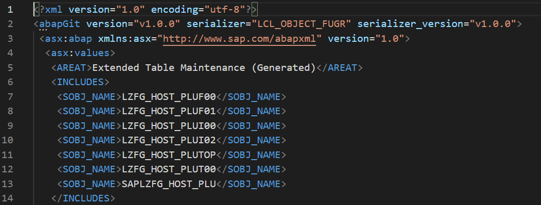 FUGR: Different Includes Sorting Order between S/4HANA and non S/4HANA · Issue #5346 · abapGit ...