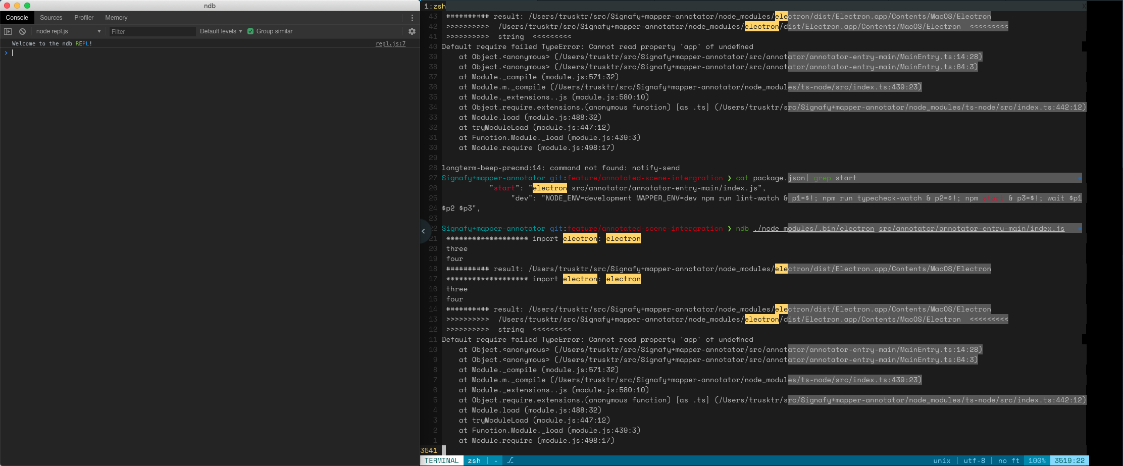 Electron · Issue #127 · GoogleChromeLabs/ndb · GitHub