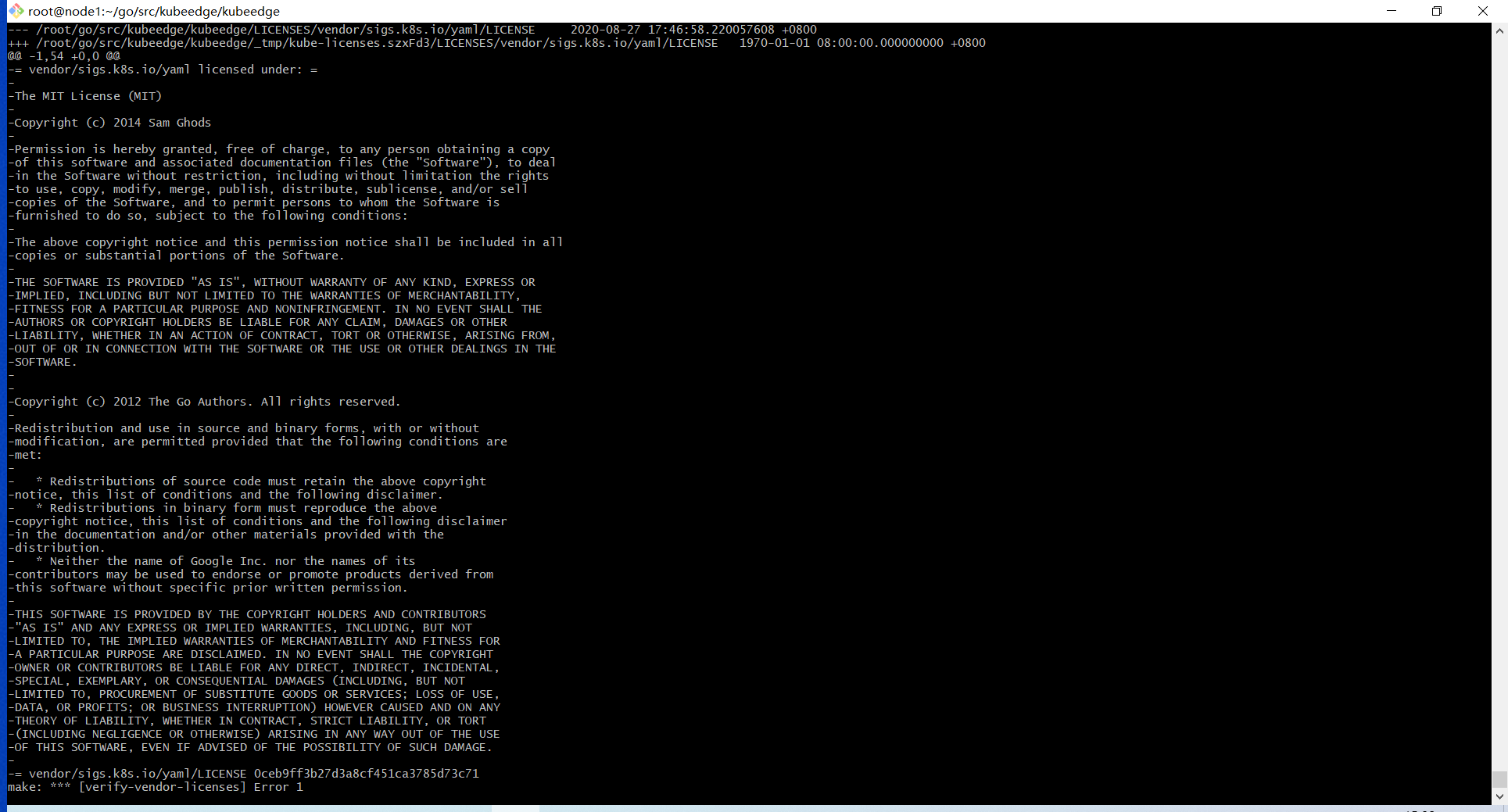 Go Mod Tidy Error Looping Trying To Add Package · Issue 2160 · Kubeedgekubeedge · Github