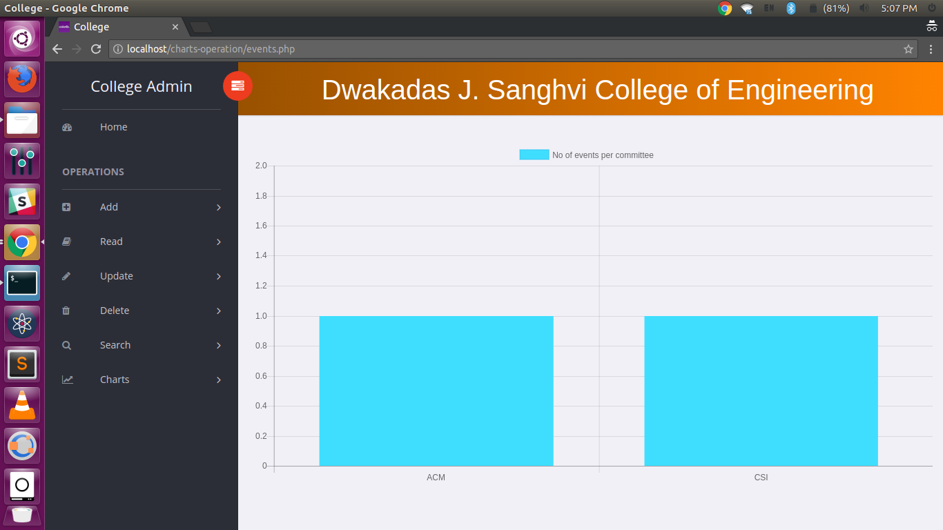 GitHub - ParthJhunjhunwala/College-Management-System: A project for the ...
