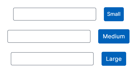 Text fields and buttons should have the same height · Issue #797 · digdir/designsystemet · GitHub