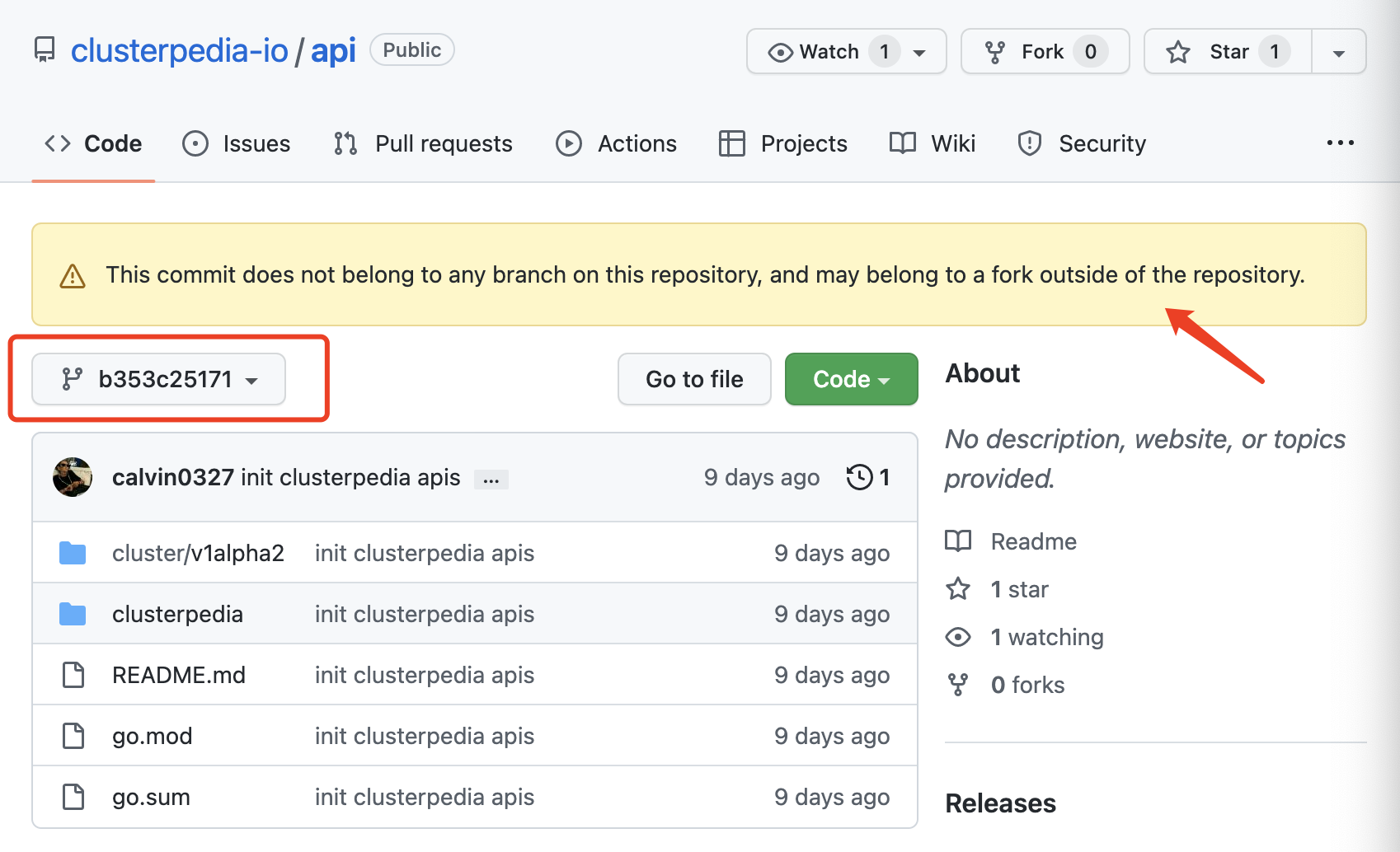 invalid version unknown revision mentioned in log when we want to update the module · Issue #183 ...