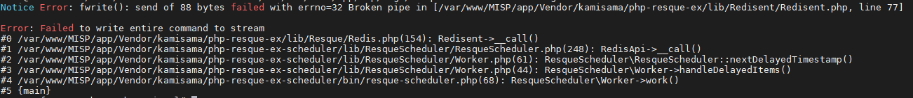 MISP Workers page cannot be cleaned. · Issue #7828 · MISP/MISP · GitHub